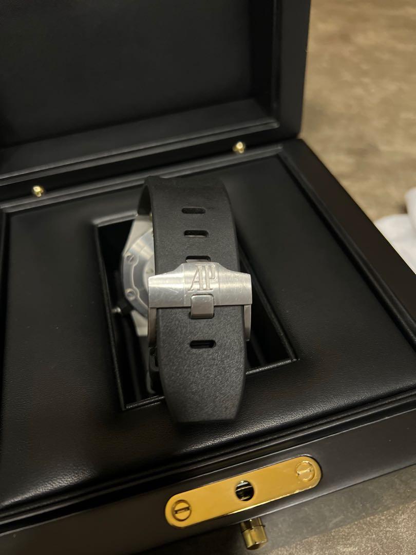 Audemars Piguet AP Offshore Diver 15703 ST Black , 男裝, 手錶及配件, 手錶 ...