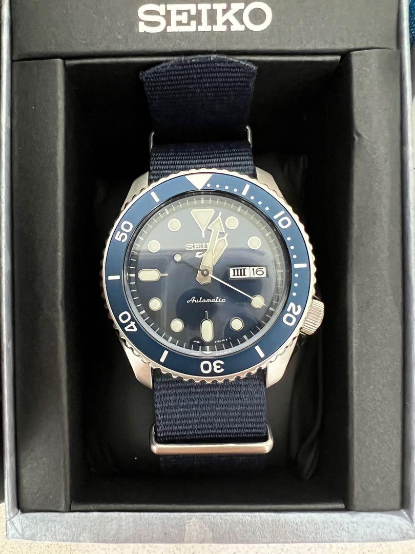 (AUTHENTIC) SEIKO 5 SPORTS AUTOMATIC, Luxury, Watches on Carousell