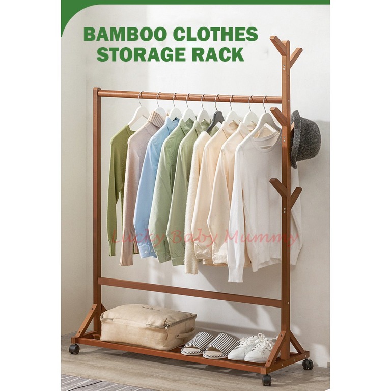 Bamboo Tree Shape Clothes Stand, Furniture & Home Living, Furniture ...