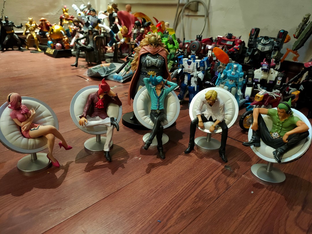 Banpresto DXF one piece germa family complete set of 8 loose, Hobbies ...