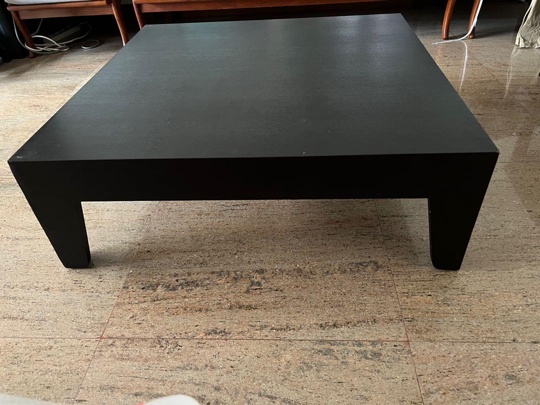 Barang barang square coffee table, Furniture & Home Living, Furniture ...
