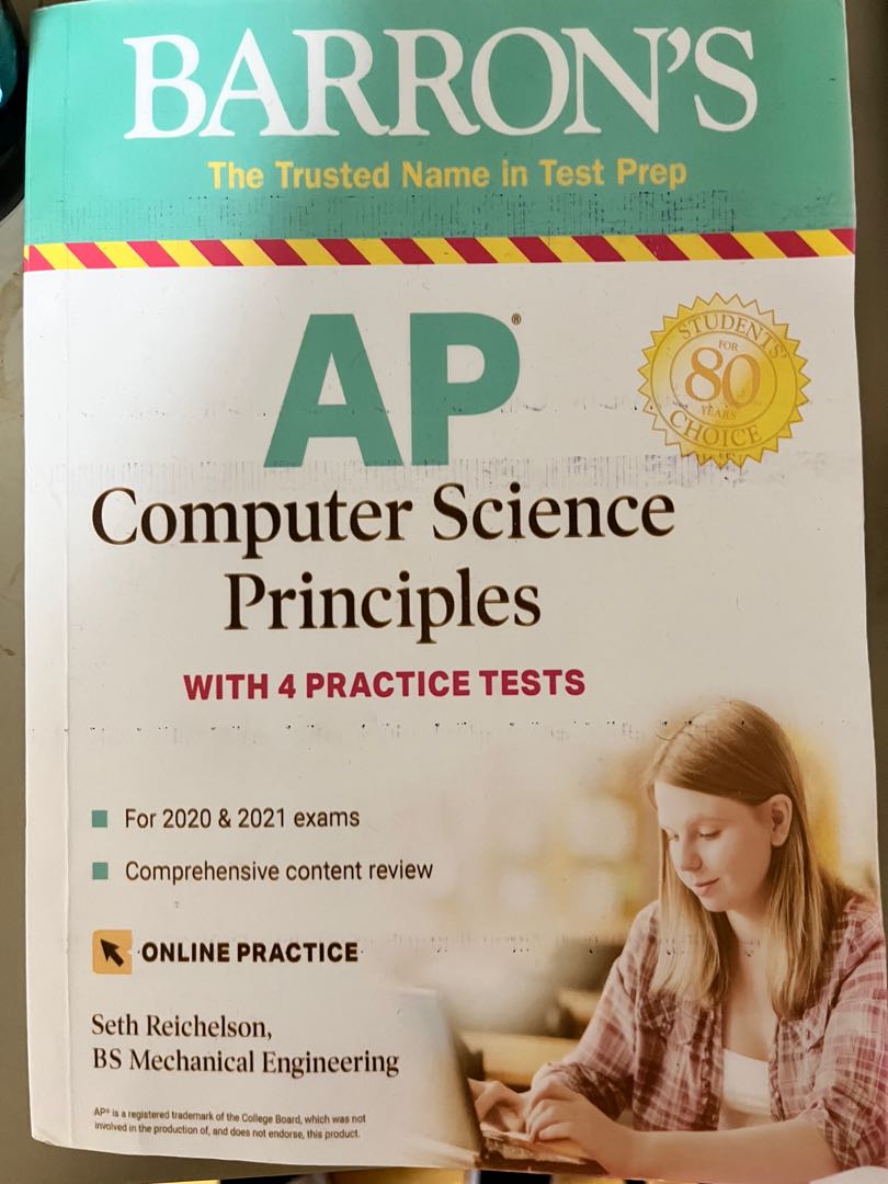 barron AP computer science principle 2021 version, 興趣及遊戲, 書本 & 文具, 書本及 ...