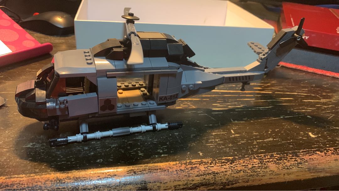 Bell uh 1 Huey lego helicopter, Hobbies & Toys, Toys & Games on Carousell