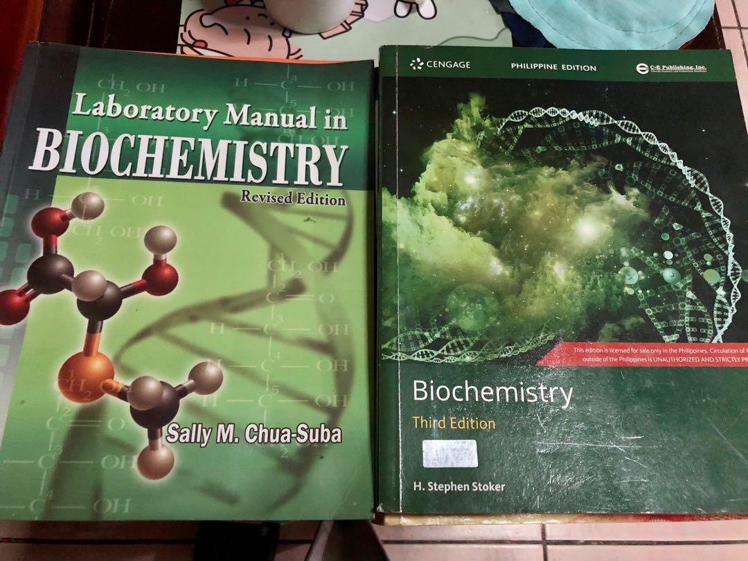 Biochemistry 3rd edition lecture and manual sally m chua suba h ...
