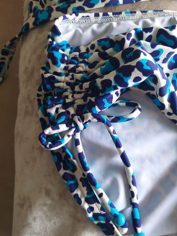 Blue Bikini, Women's Fashion, Swimwear, Bikinis & Swimsuits on Carousell