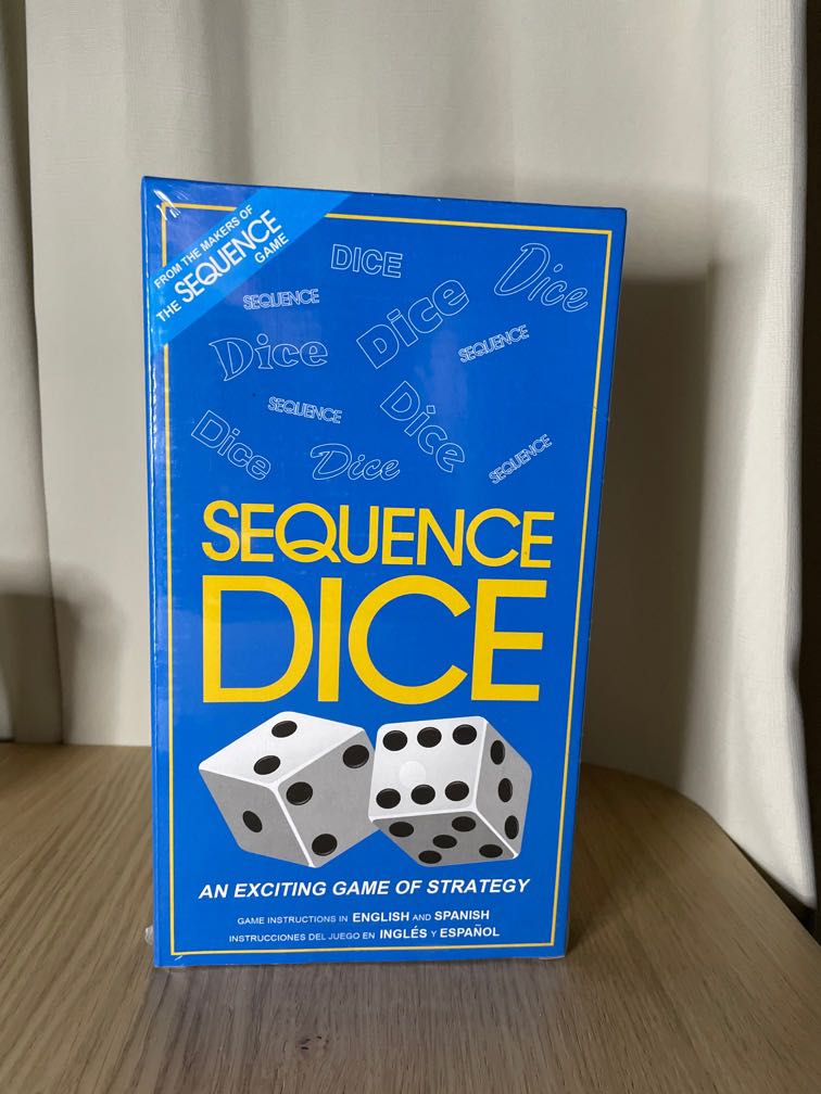 Board game sequence dice, Hobbies & Toys, Toys & Games on Carousell