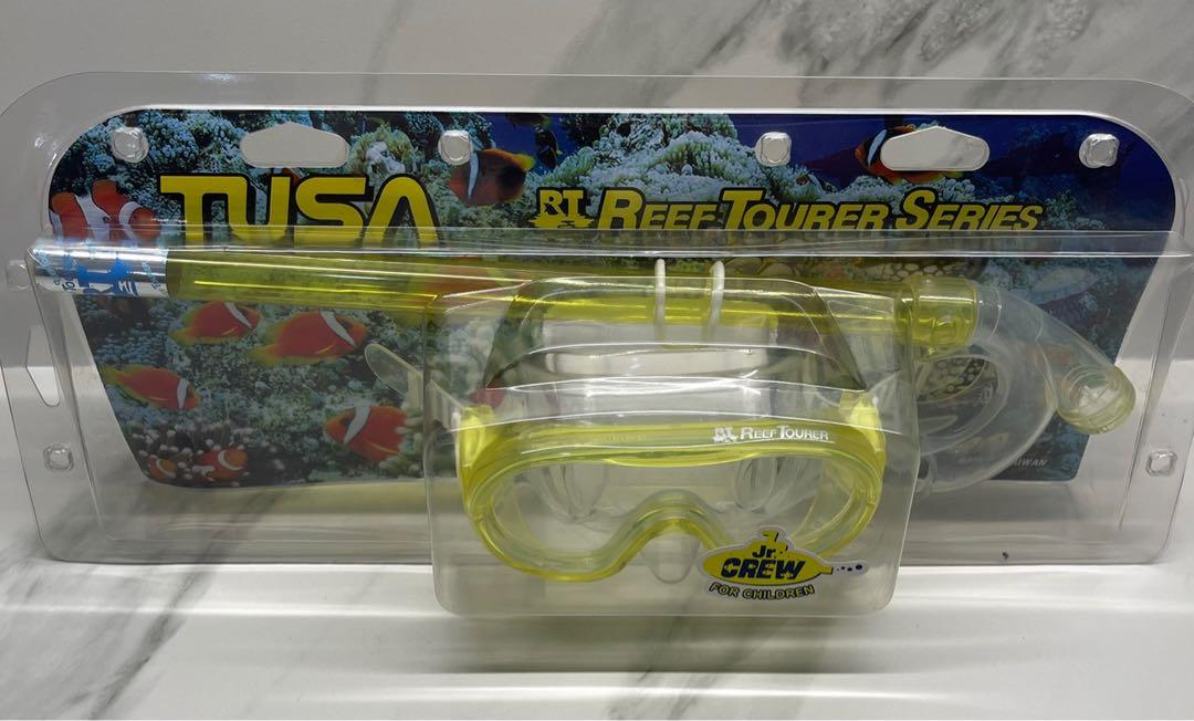 BRAND NEW TUSA JUNIOR REEF TOURER MASK & SNORKEL FOR KIDS, Sports ...