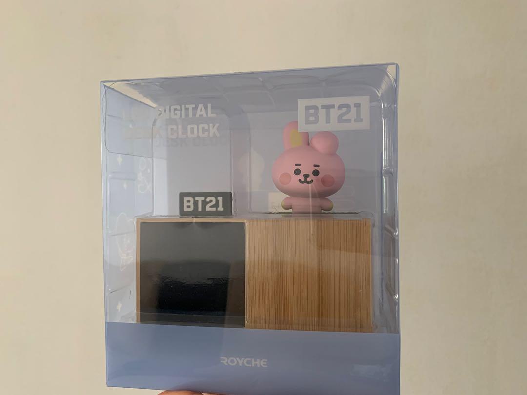 BTS BT21 COOKY digital clock, Hobbies & Toys, Memorabilia ...