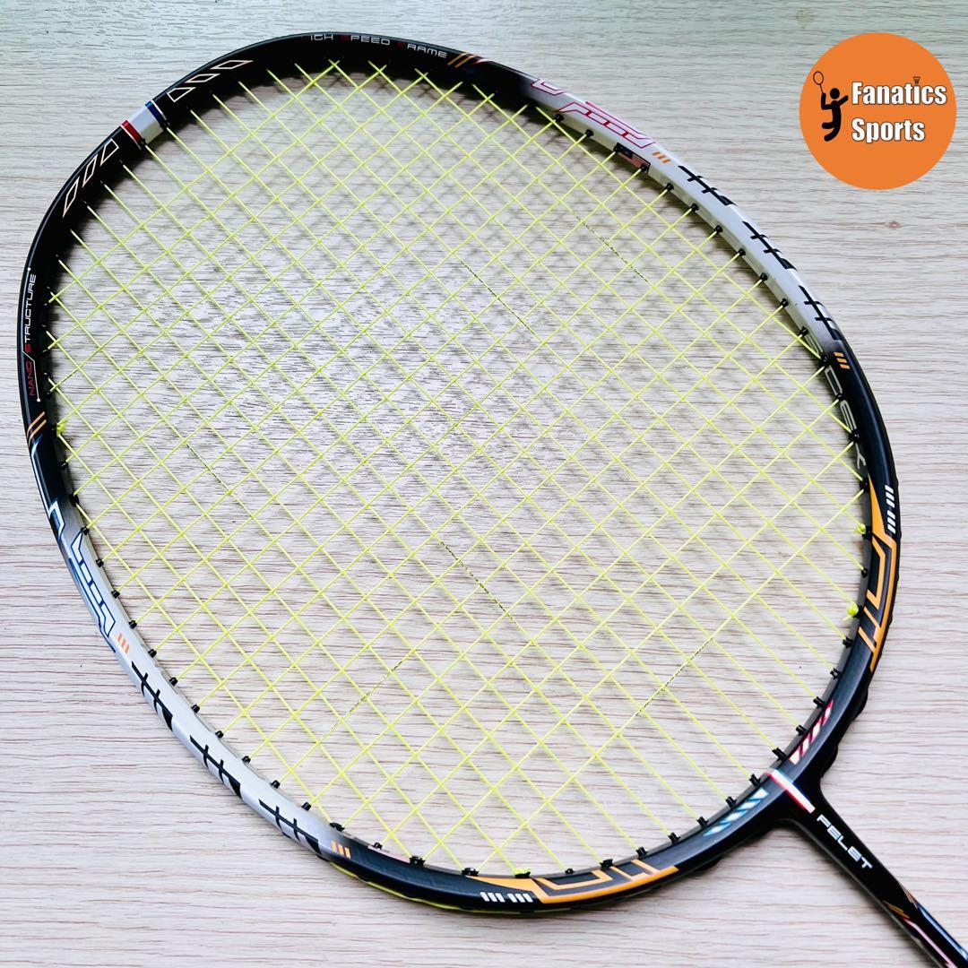 [Bundle] Brand New Felet Fleet The Legend Rashid Sidek V2 strung with ...