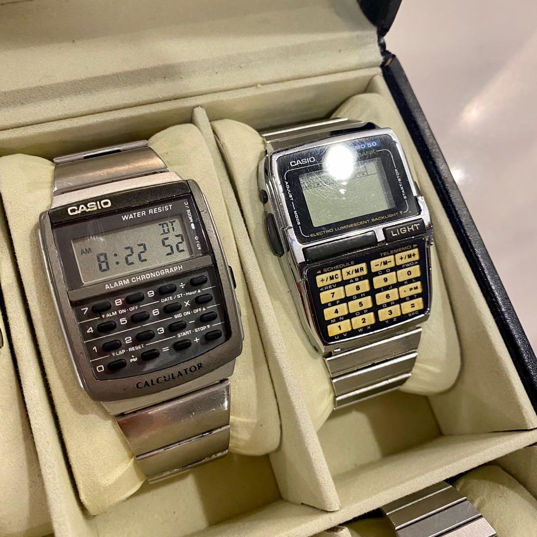 CASIO Calculator watches for Men & Women, Luxury, Watches on Carousell