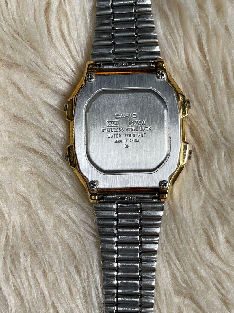 Casio Digital Stainless Steel Alarm Chrono Dual Time, Women's Fashion, Watches & Accessories ...