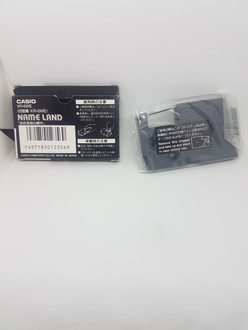 Casio name land tape cartridge, Hobbies & Toys, Memorabilia ...