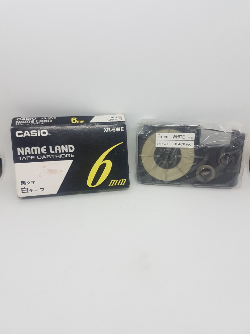 Casio name land tape cartridge, Hobbies & Toys, Memorabilia ...
