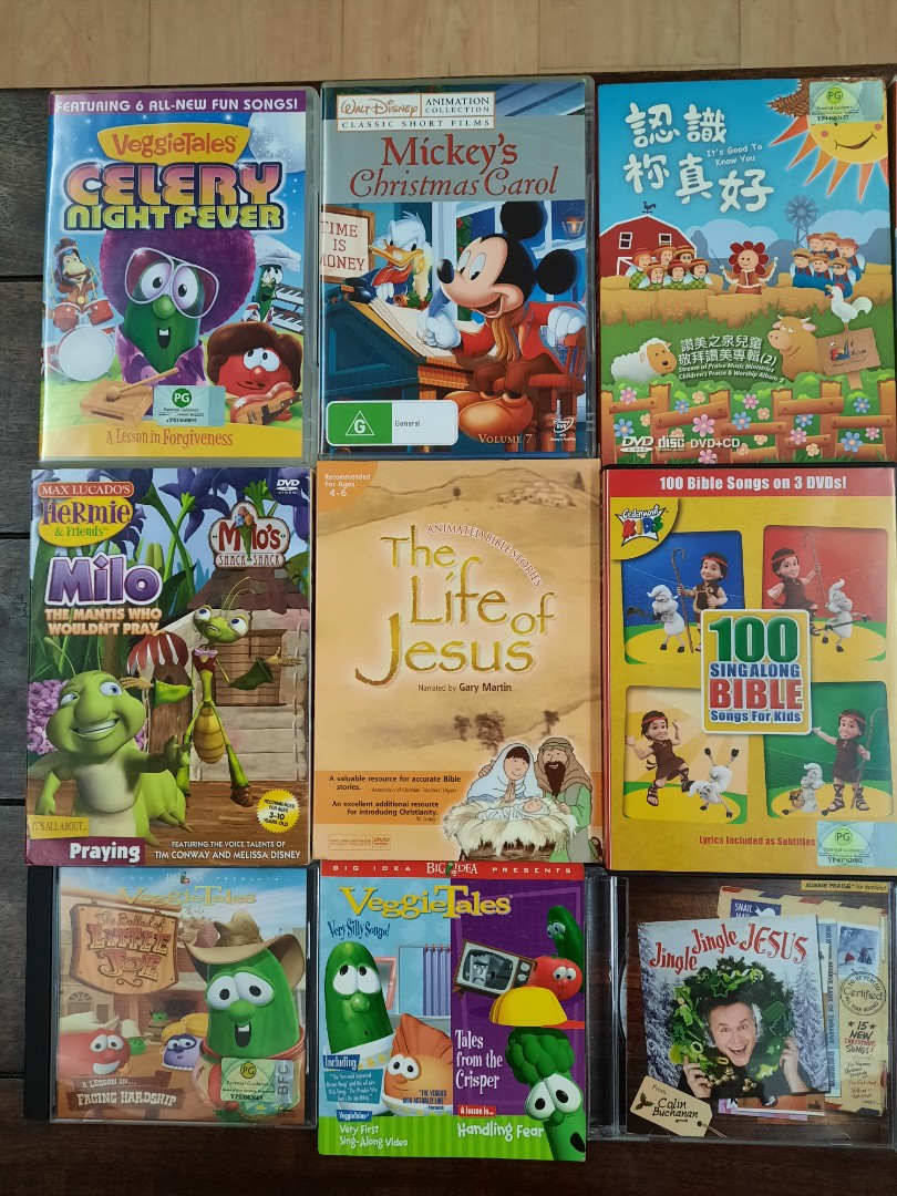 Christian DVDs and CDs for children, Hobbies & Toys, Music & Media, CDs ...