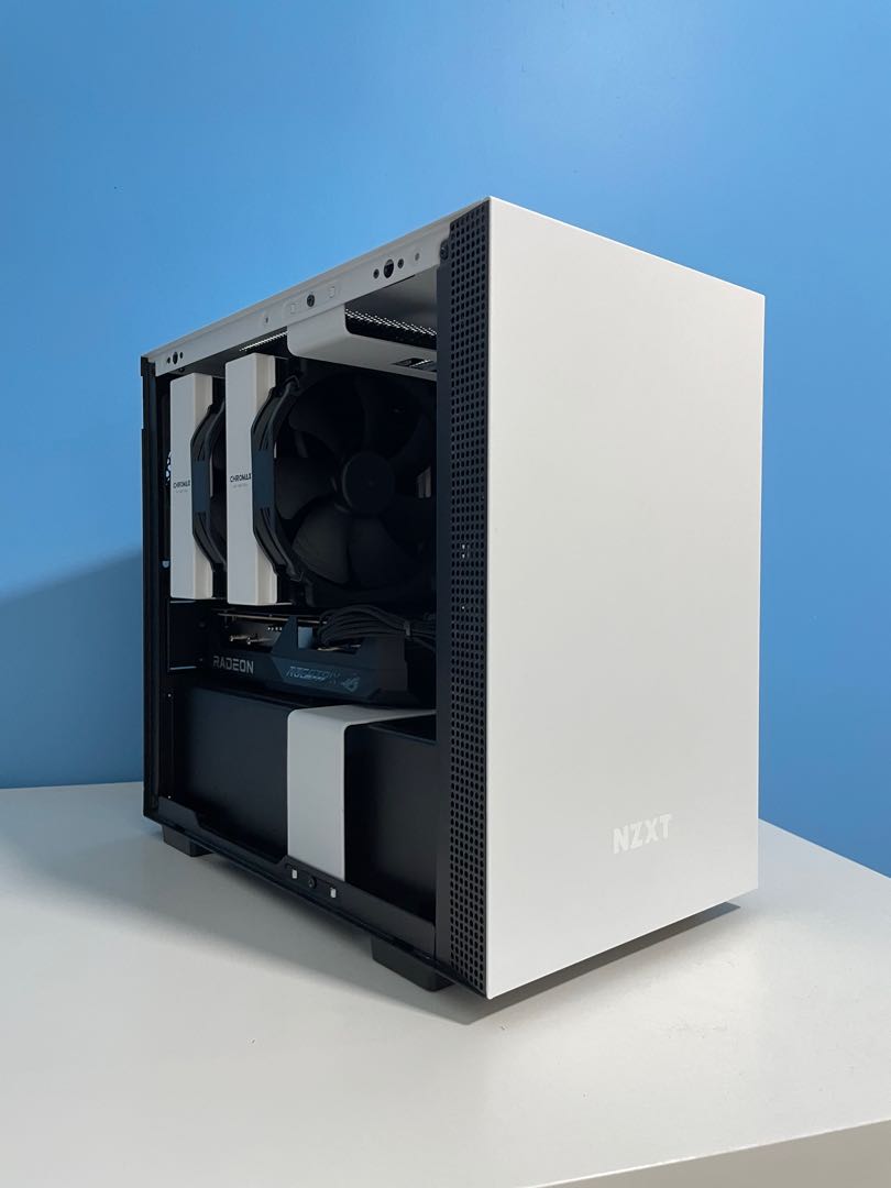 Custom Gaming PC - AMD Ryzen 7 5800X, ASUS ROG STRIX B550-i, NZXT H210 ...