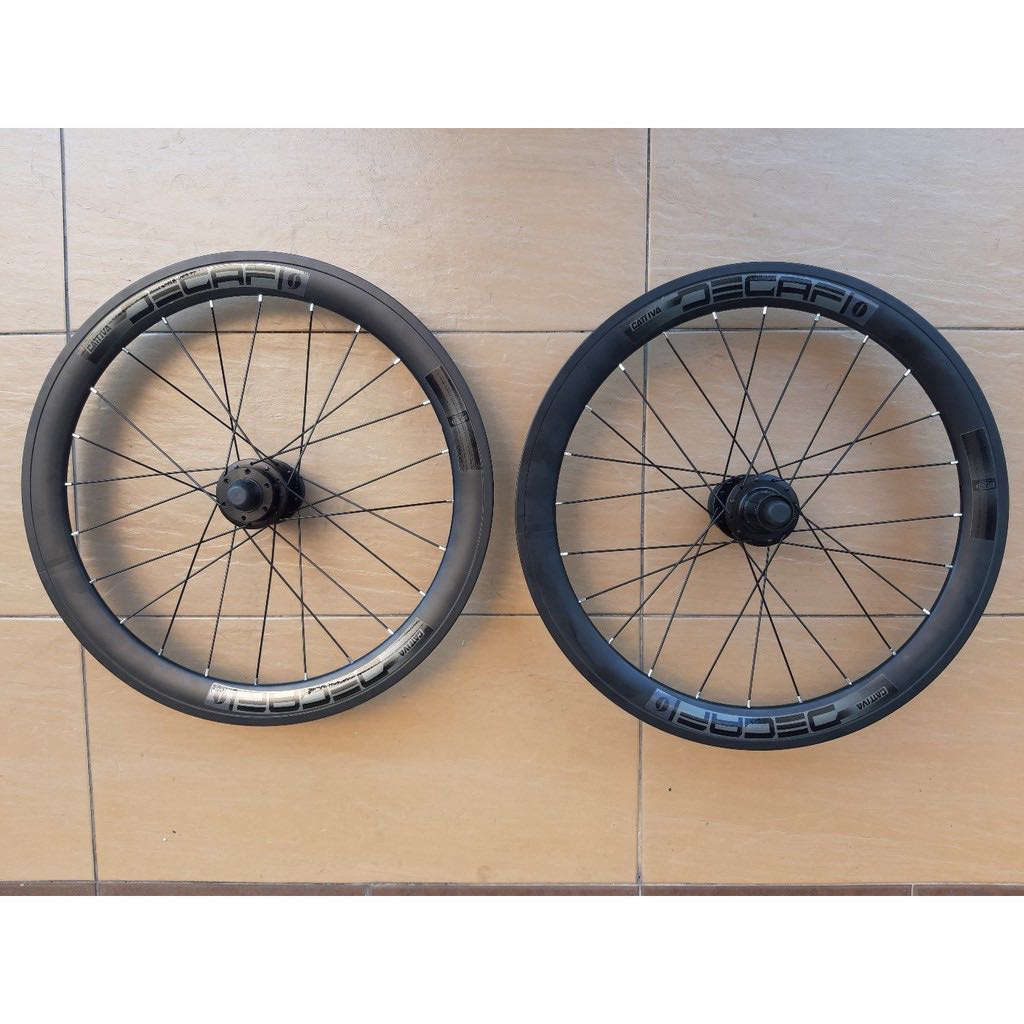 Decaf 451 wheelset, Sports Equipment, Bicycles & Parts, Parts ...