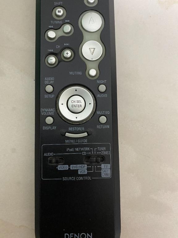 原廠~DENON RC 1099 AV劇院環繞擴大機 遙控器 DENON AVR 劇院系列, 耳機及錄音音訊設備, Soundbar、揚聲器 ...