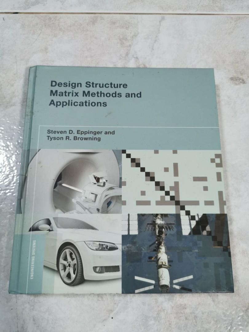 Design Structure Matrix Methods and Applications, Hobbies & Toys, Books ...