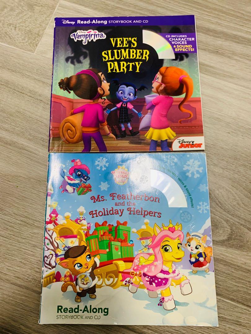 Disney Read-Along storybook and CD, 興趣及遊戲, 書本 & 文具, 小說 & 故事書 - Carousell