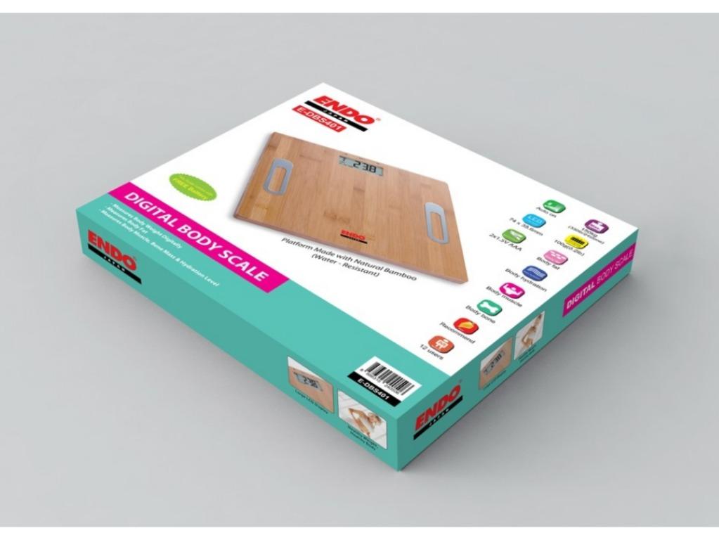 Endo High Precision Digital With Body Fat Analysis Weighing Scale ...