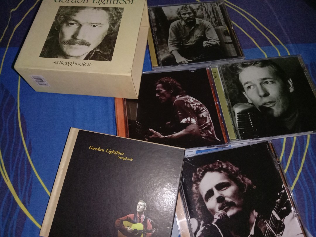 GORDON LIGHTFOOT 4 CD BOX SET ORIGINAL RHINO, Hobbies & Toys, Music ...