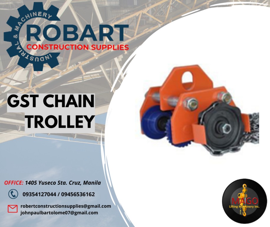 GST Chain Trolley, Commercial & Industrial, Construction Tools ...
