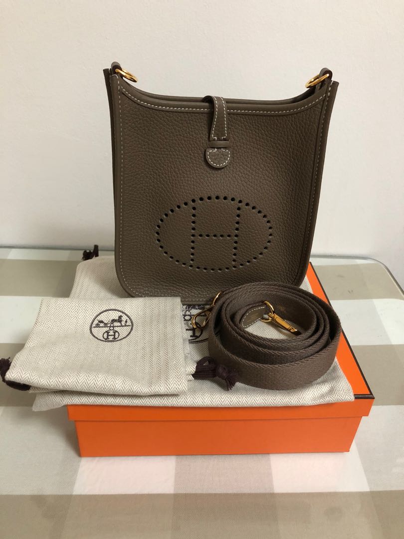 Hermes mini Evelyn, Women's Fashion, Bags & Wallets, Cross-body Bags on ...