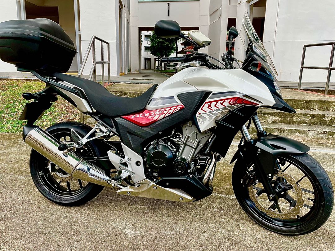 Honda CB400X ( LED model, reg 7/2016, 1 mature owner, beautifully kept ...