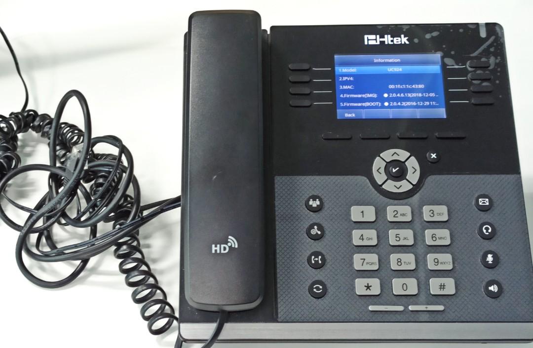 Htek IP Phone UC924, Computers & Tech, Office & Business Technology on ...