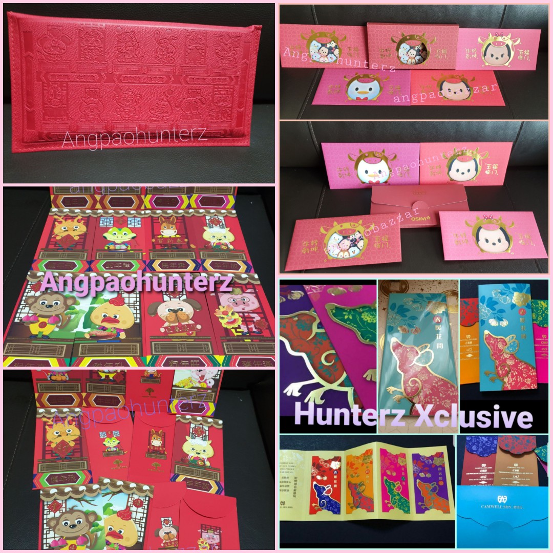 Hunterz Xclusive- Ang Pow Envelopes Collectible, Hobbies & Toys ...