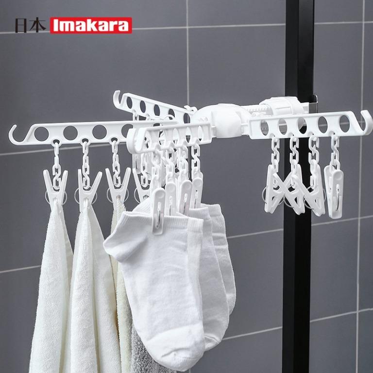 Imakara Octopus Laundry Hanger with Clips Good to use at Balcony Living ...