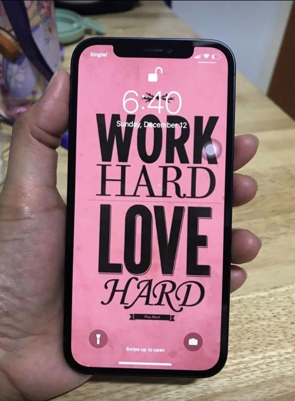 iPhone 12 Midnight blue 128GB, Mobile Phones & Gadgets, Mobile Phones ...