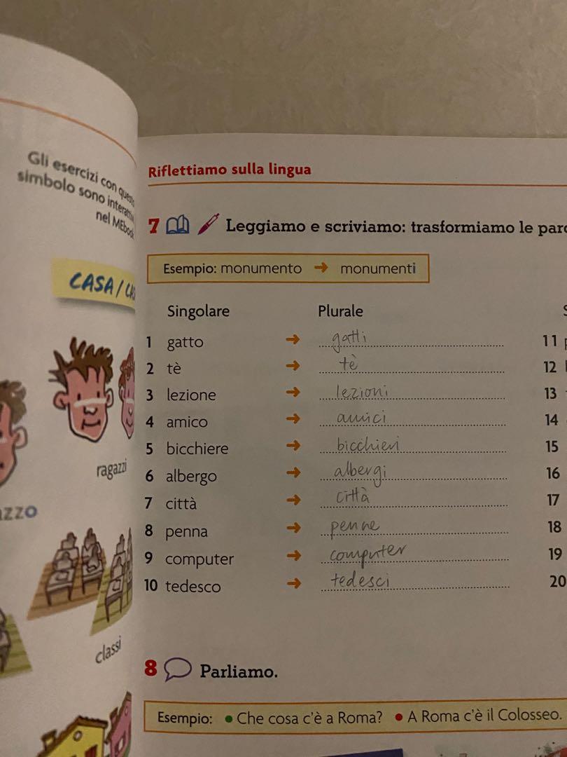 Italian Level 1&2 Textbook, Hobbies & Toys, Books & Magazines ...