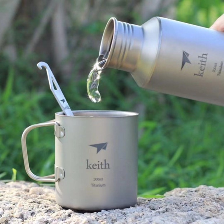 Keith Titanium Mug 鈦水杯, 運動產品, 行山及露營 - Carousell