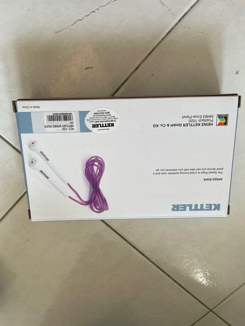 Kettler Skip rope, Beauty & Personal Care, Men's Grooming on Carousell