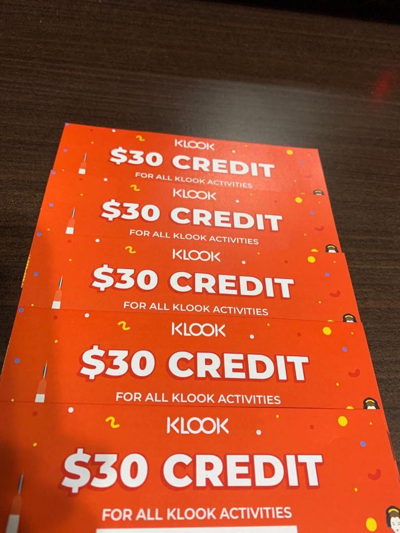 Klook Cash Voucher Worth $50, Tickets & Vouchers, Vouchers on Carousell