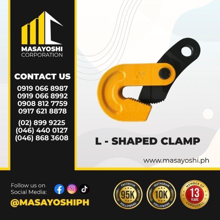 L Shaped Clamp | Horizontal Lifting Tools | Stabilizer Clamp | Lifter ...