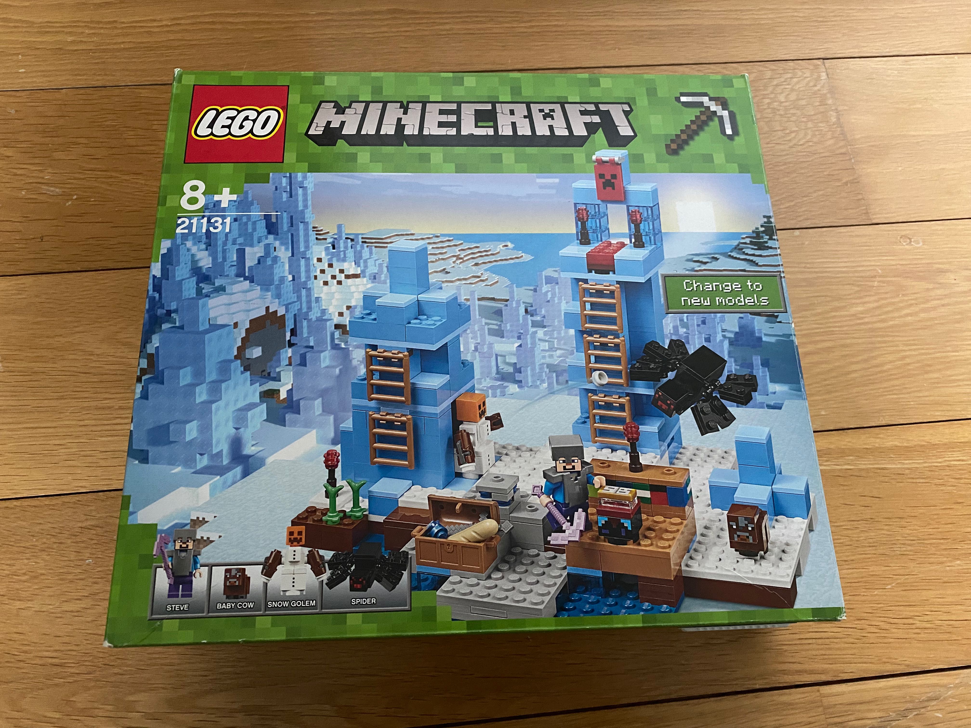 Lego Minecraft - The Ice Spikes, Hobbies & Toys, Toys & Games on Carousell