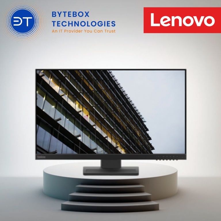 Lenovo ThinkVision E24-28 23.8-inch FHD Monitor (23.8" /1920 x 1080 FHD IPS AG /VGA+HDMI+DP ...