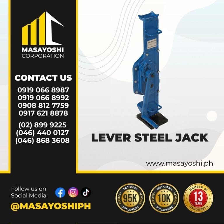 Lever Steel Jack | Steel Jacks | Lifting Equipment, Commercial ...