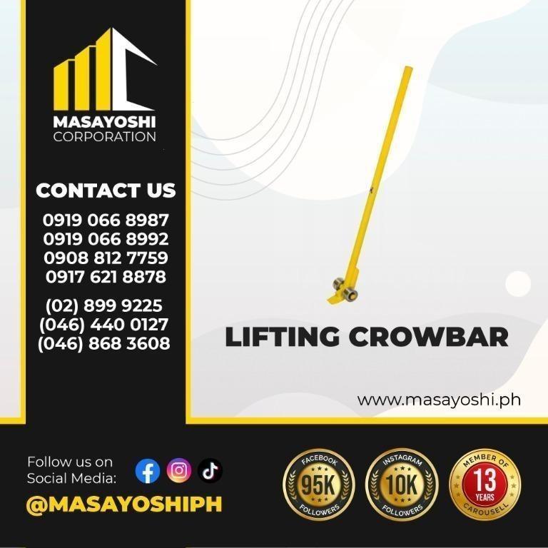 Lifting Crowbar | Crowbar | Lifting Equipment, Commercial & Industrial ...