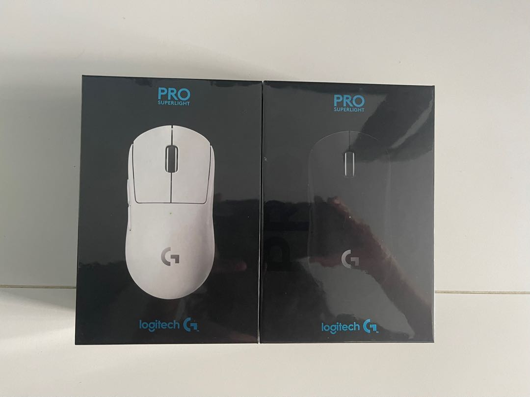 LOGITECH G PRO X SUPERLIGHT WIRELESS WHITE AND BLACK AND MAGNETA ...