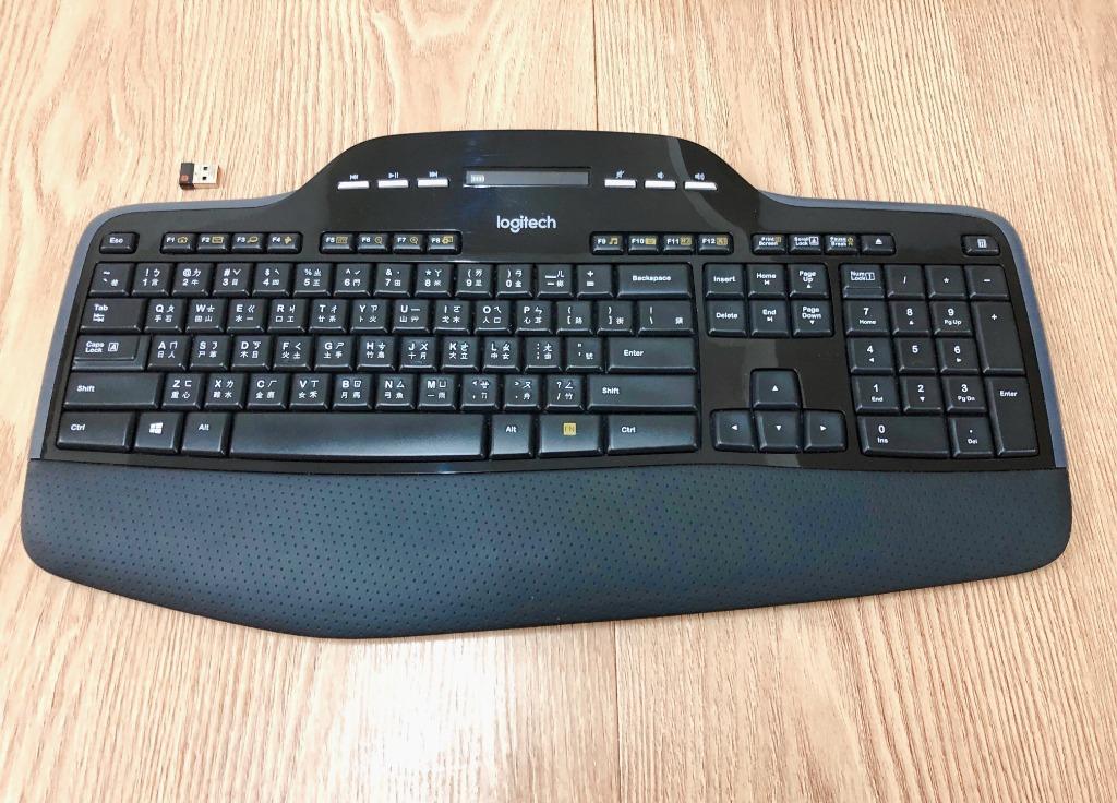 Logitech MK710 Keyboard 無線鍵盤 帶接收器, 電腦＆科技, 電腦周邊及配件, 電腦鍵盤及相關產品 - Carousell