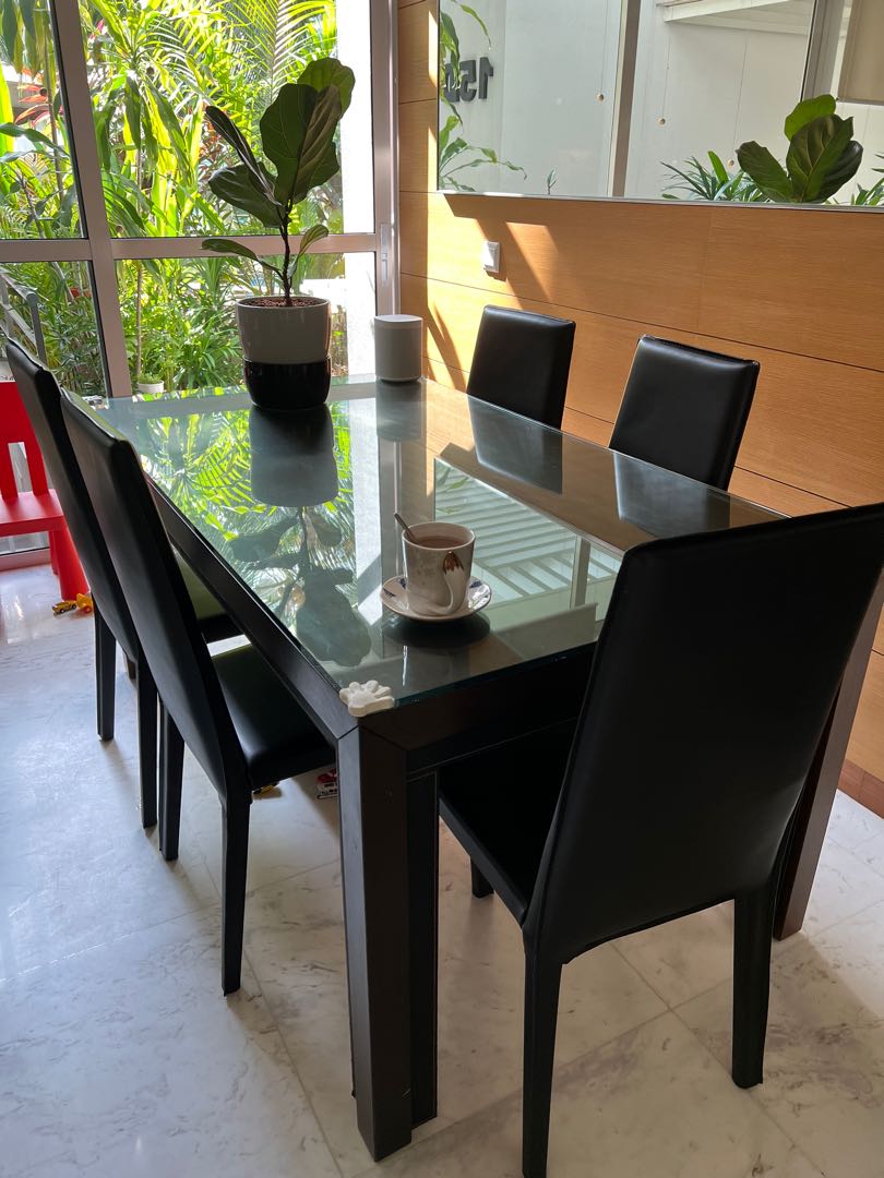 Lorenzo dining table, Furniture & Home Living, Furniture, Tables & Sets ...