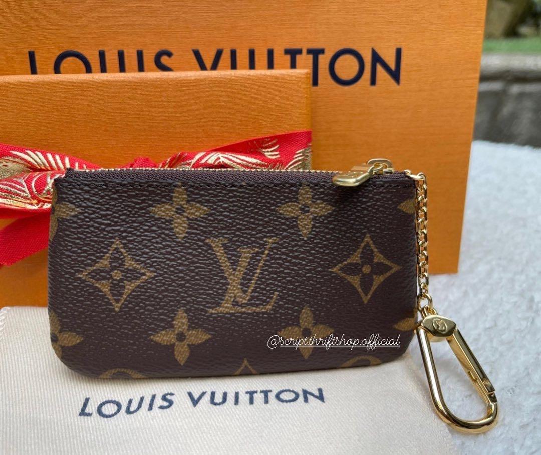 Louis Vuitton Key Cles / Key Pouch Monogram, Luxury, Bags & Wallets on ...