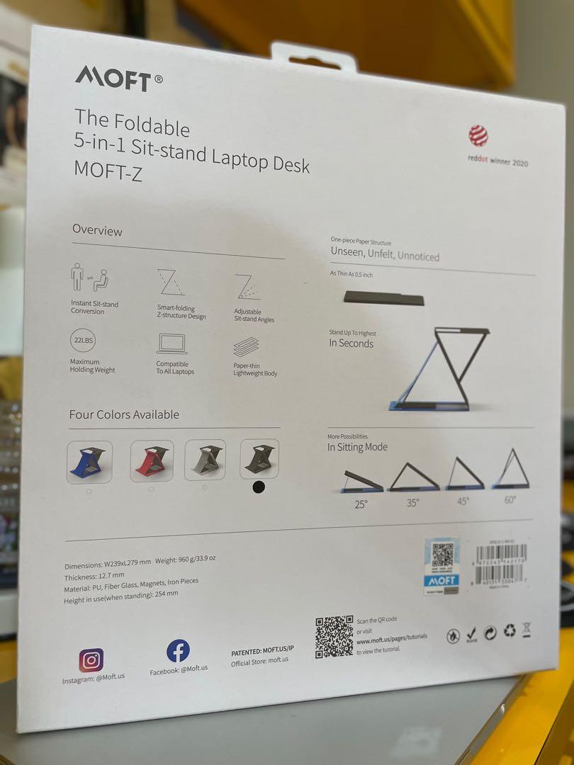MOFT Z 5-in-1 laptop stand, Mobile Phones & Gadgets, Other Gadgets on ...