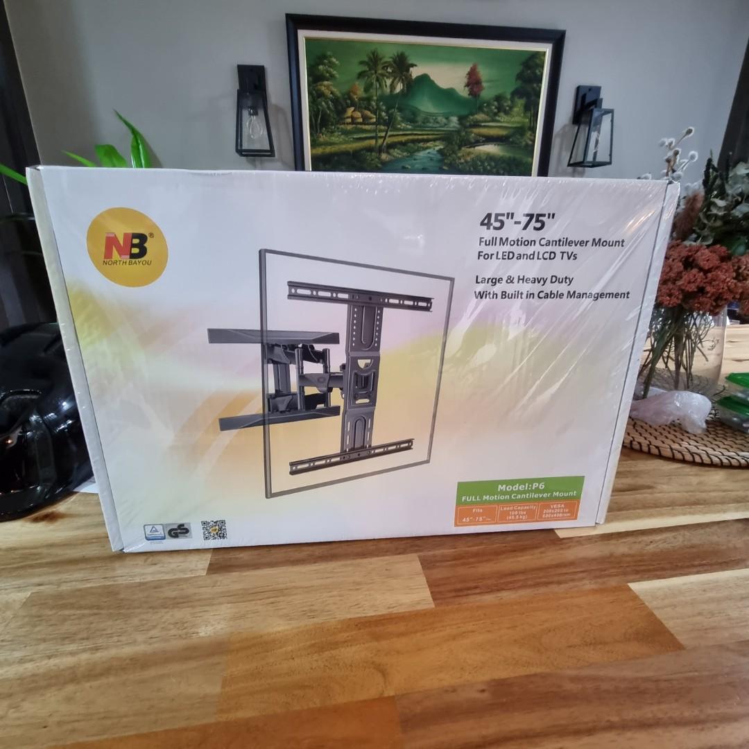 NB(North Bayou) P6 45" - 75" Full Motion TV mount, TV & Home Appliances ...