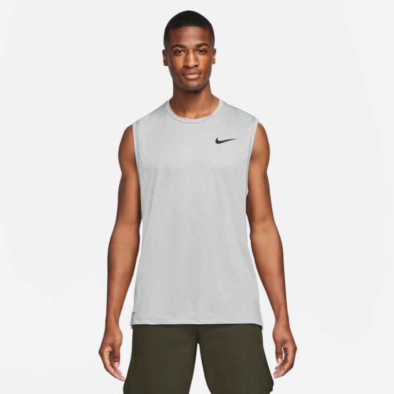 NIKE DRY TOP TANK 男 黑/灰/白 背心(基本款) CZ1185-010 073 100, 男裝, 運動服裝 - Carousell