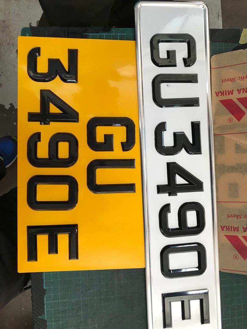 Number plate, Car Accessories, Car Plates on Carousell