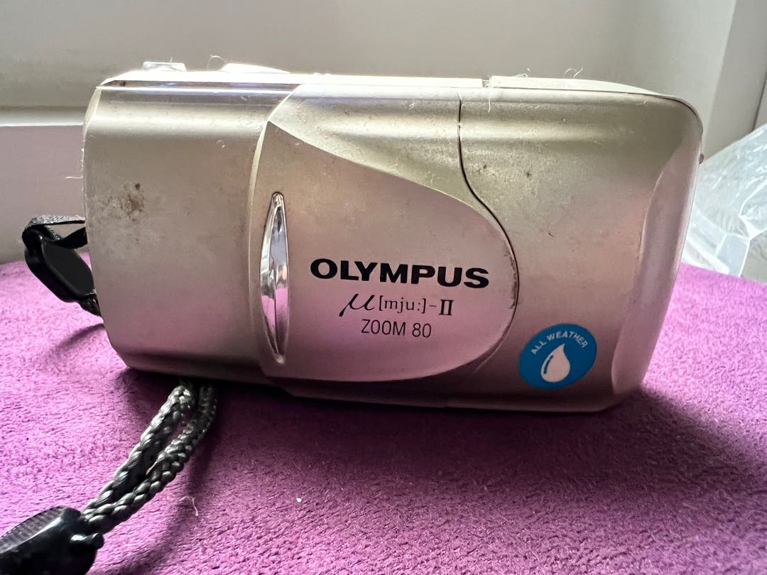 Olympus film camera, Photography, Cameras on Carousell
